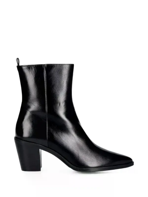BILLI BI Pointed-toe Leather Boots