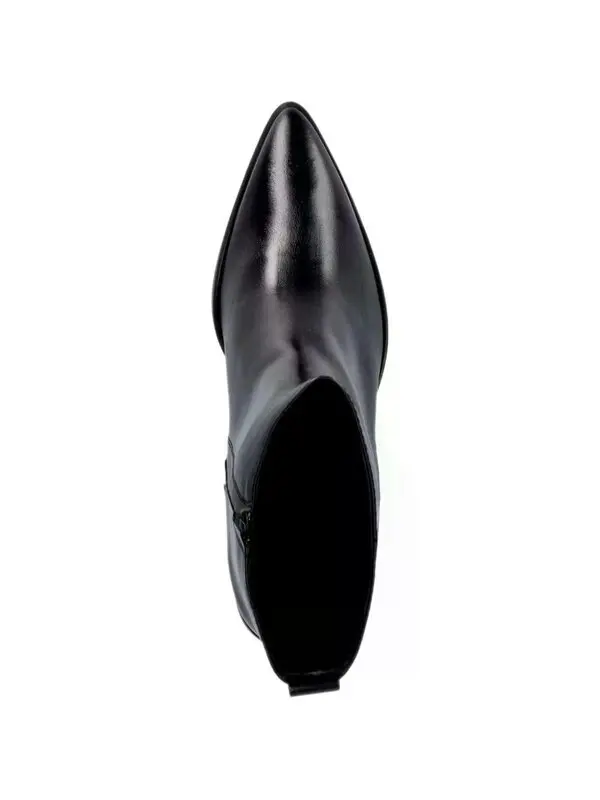 BILLI BI Pointed-toe Leather Boots