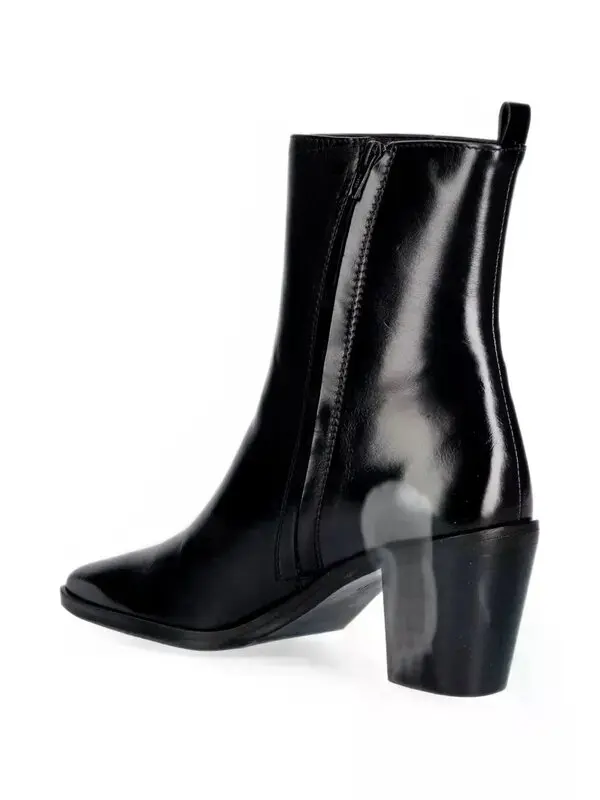 BILLI BI Pointed-toe Leather Boots