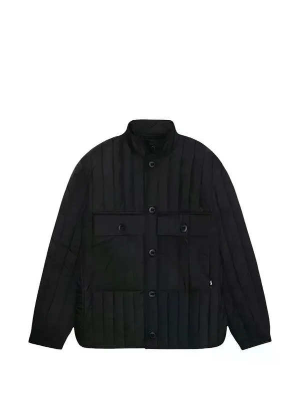 Rains Banja Liner Quilted Jacket - Black
