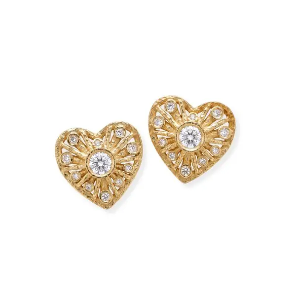 MARTINA ROZENBERG SMIRA JEWELRY Corazón Earrings