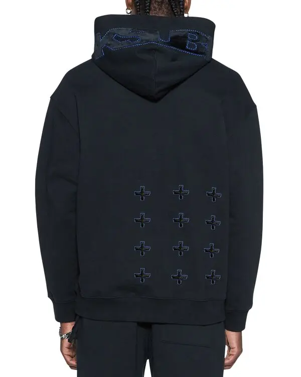 Ksubi Luxe Biggie Cotton Drawstring Hoodie