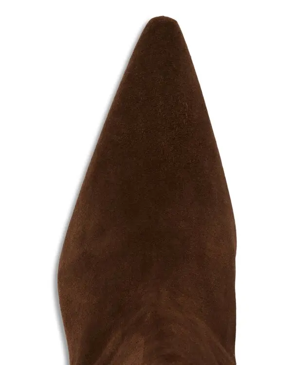 Cinq À Sept Parker Suede Chelsea Boots - Chocolate