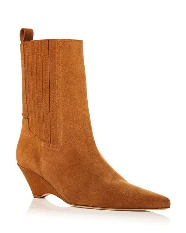 Cinq À Sept Parker Suede Chelsea Boots - Toffee