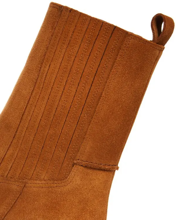 Cinq À Sept Parker Suede Chelsea Boots - Toffee