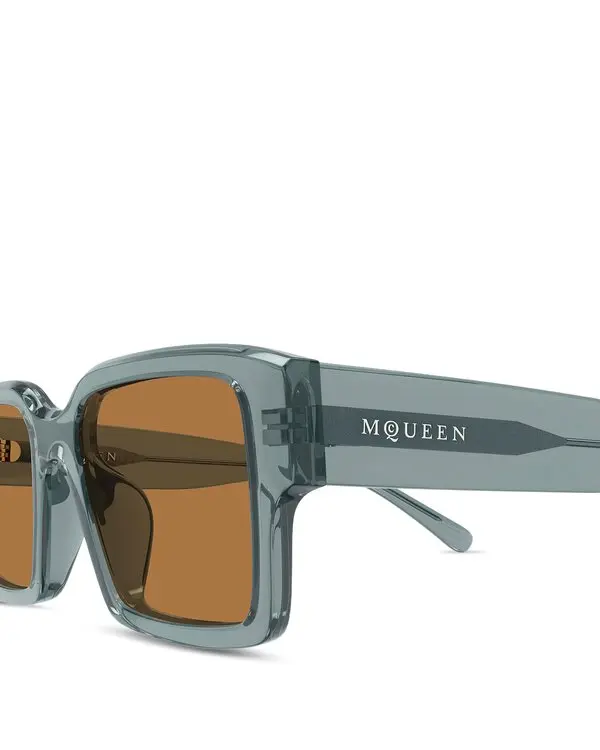 Alexander McQueen Square Sunglasses, 53mm