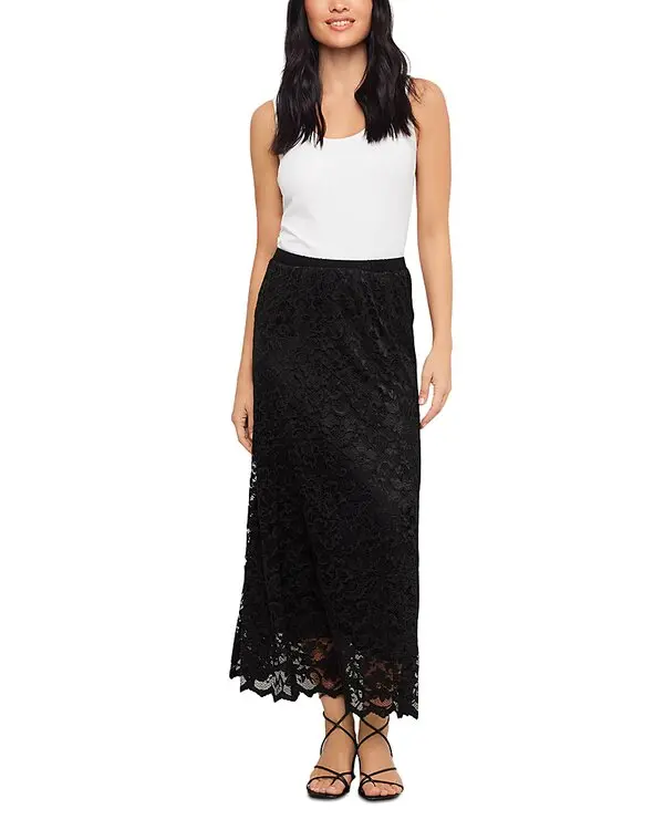 Karen Kane Lace Pull On Ankle Skirt