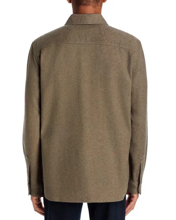 Paige Seymore Cotton Flap Pocket Overshirt