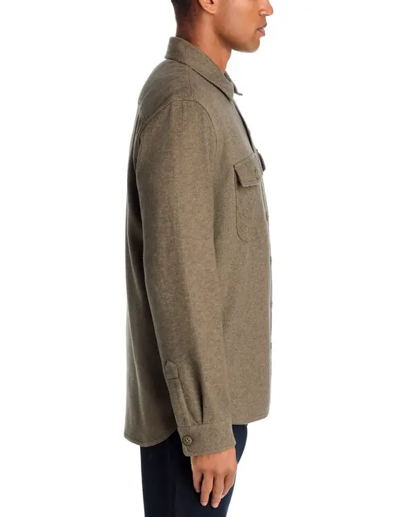 Paige Seymore Cotton Flap Pocket Overshirt