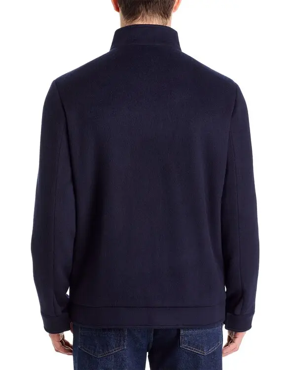 Peter Millar Crown Flex Merino Wool Bomber Jacket