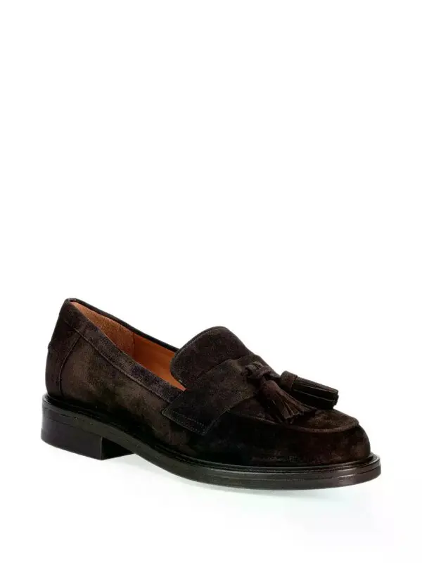 BILLI BI Tassel-detail Suede Loafers