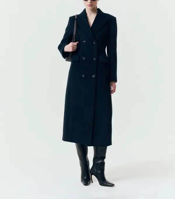 Marella Wool Double-breasted Coat