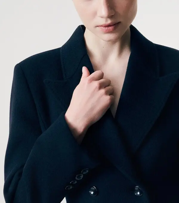 Marella Wool Double-breasted Coat