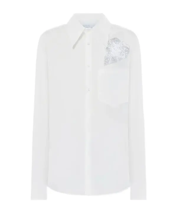 Giuseppe Di Morabito Crystal-embellished Shirt