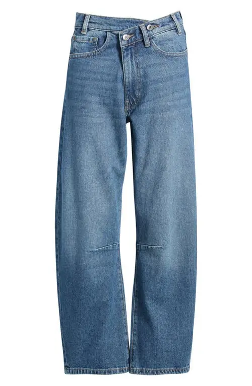 Warp + Weft Bna Soft Curve Barrel Jeans