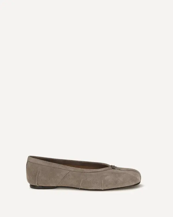 MAISON MARGIELA Tabi Suede Ballerinas