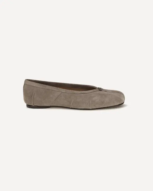 MAISON MARGIELA Tabi Suede Ballerinas