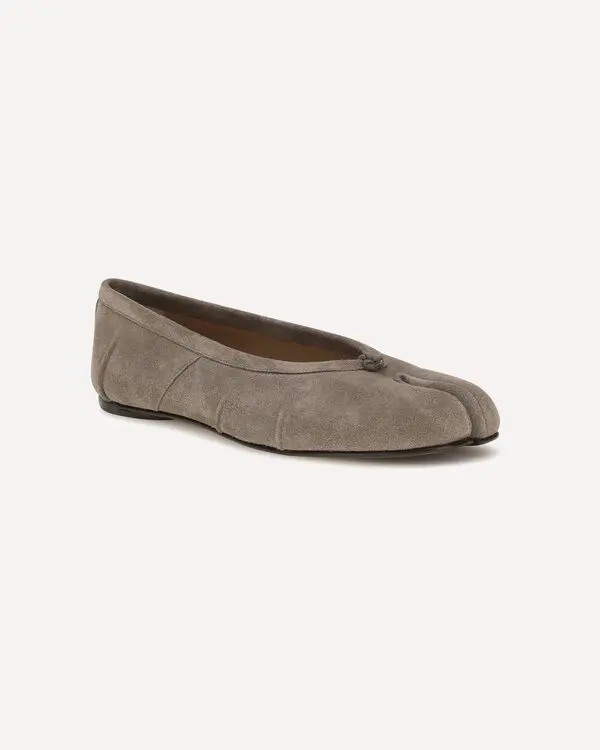 MAISON MARGIELA Tabi Suede Ballerinas