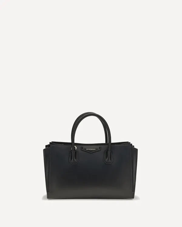 Givenchy Small Antigona Catchall Glossy Grained Leather Handbag