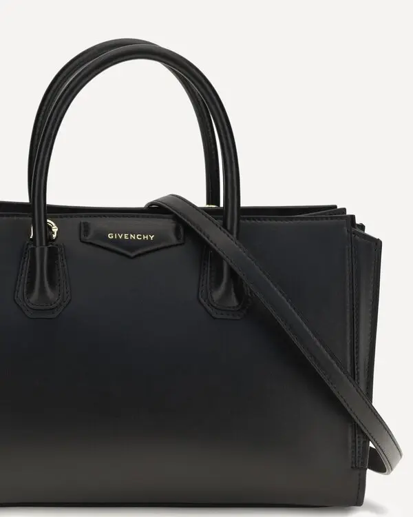 Givenchy Small Antigona Catchall Glossy Grained Leather Handbag