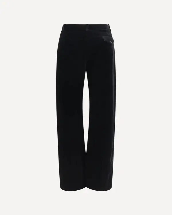 Khaite Hunter Velvet Pants