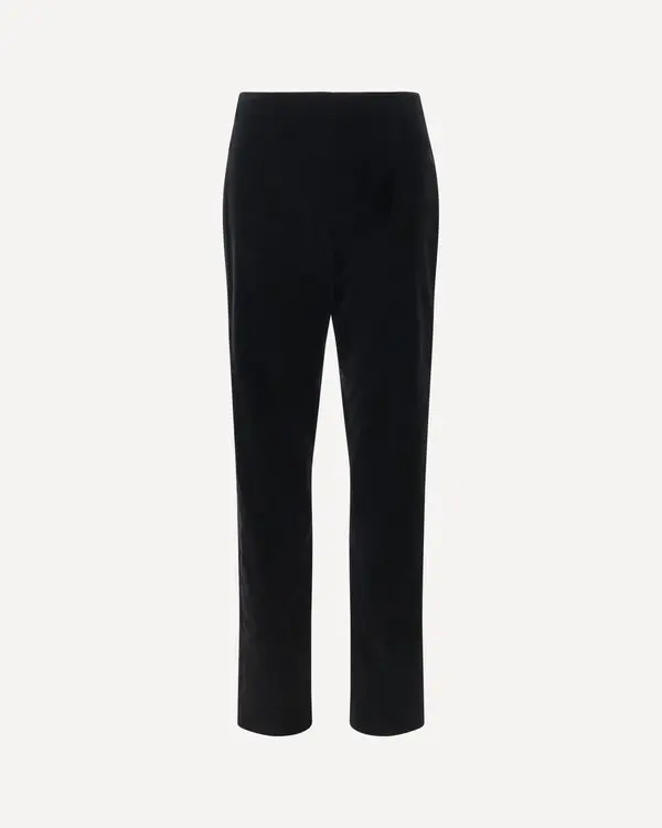 Khaite Ryden Cotton-velvet Pants