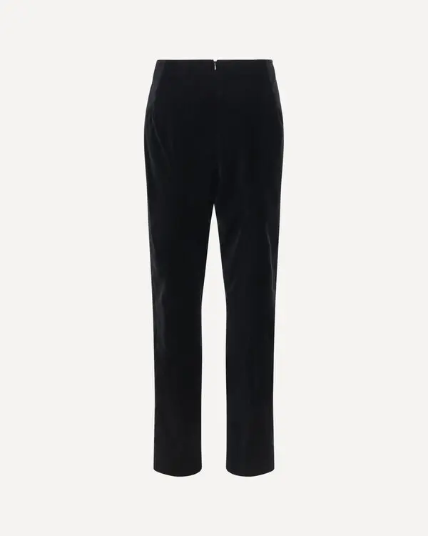 Khaite Ryden Cotton-velvet Pants
