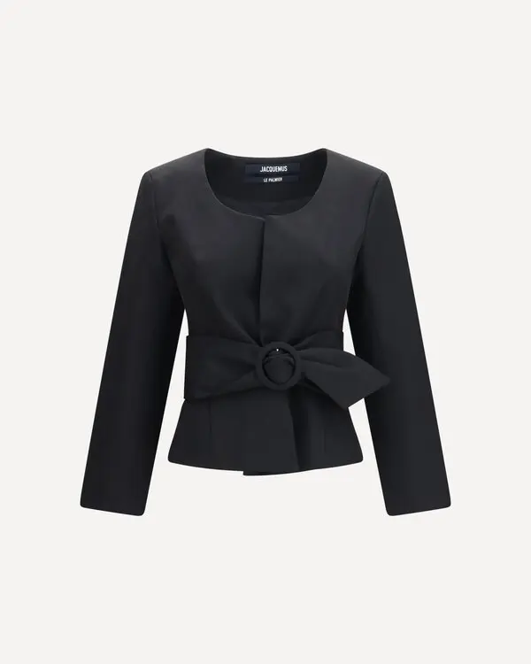 Jacquemus Miami Wool Jacket - Black