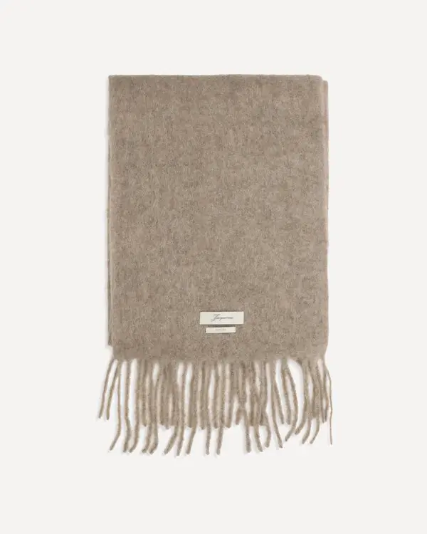 Jacquemus Carro Fringed Scarf