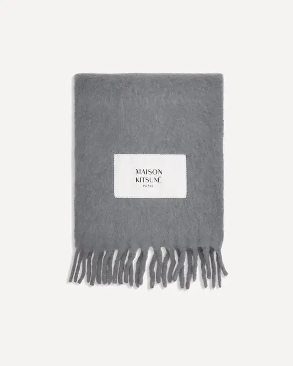 Maison Kitsuné Gradient-efect Alpaca Scarf