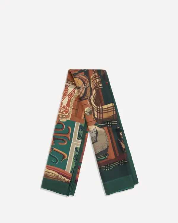Burberry Knight & Day Silk Scarf