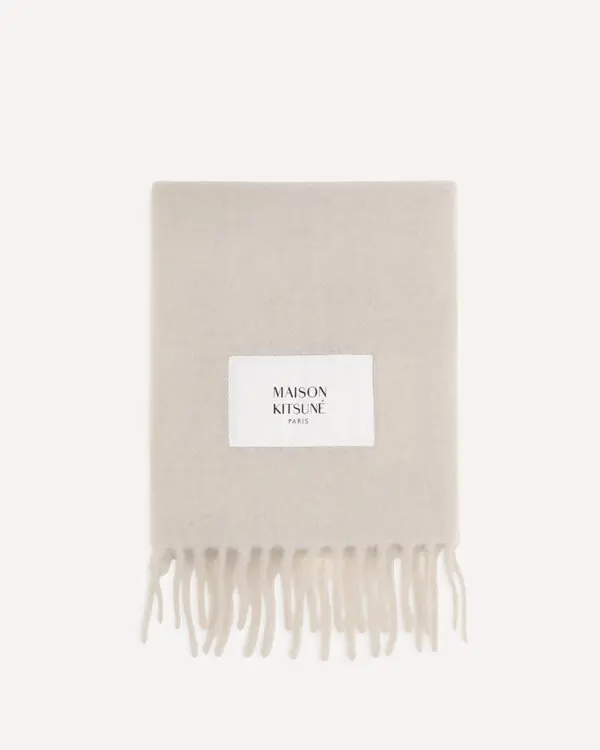 Maison Kitsuné Baby Alpaca Scarf