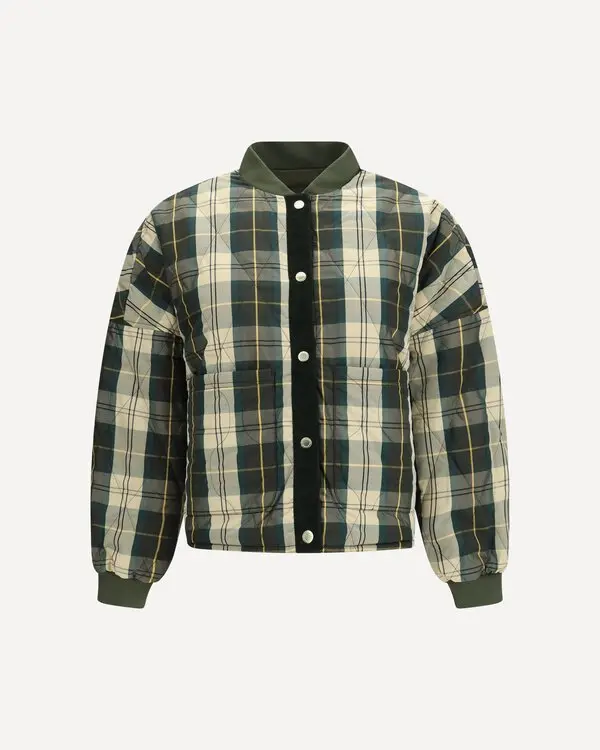 Barbour Reversible Quilted Ravenshill Jacket - Green