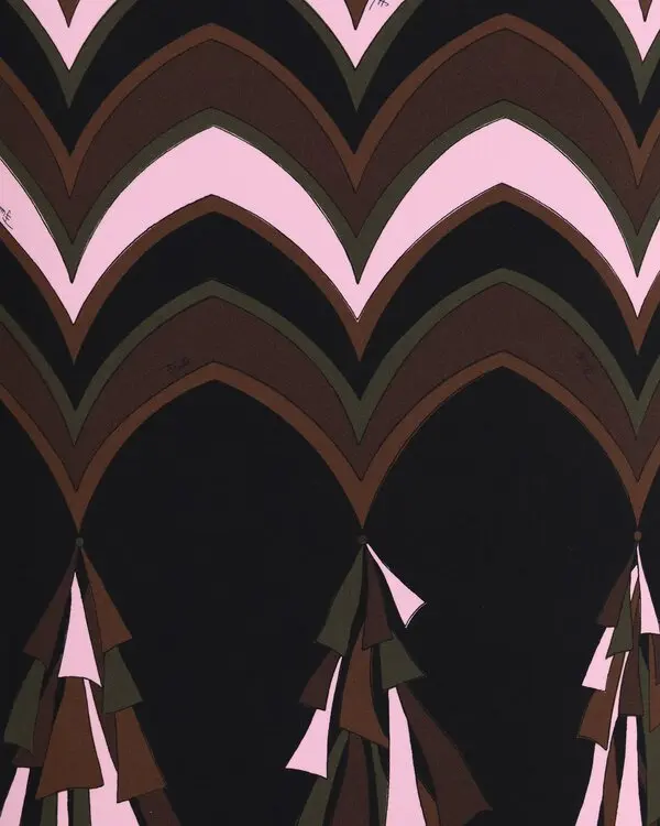 Emilio Pucci Fitted Long Skirt - Multicolour