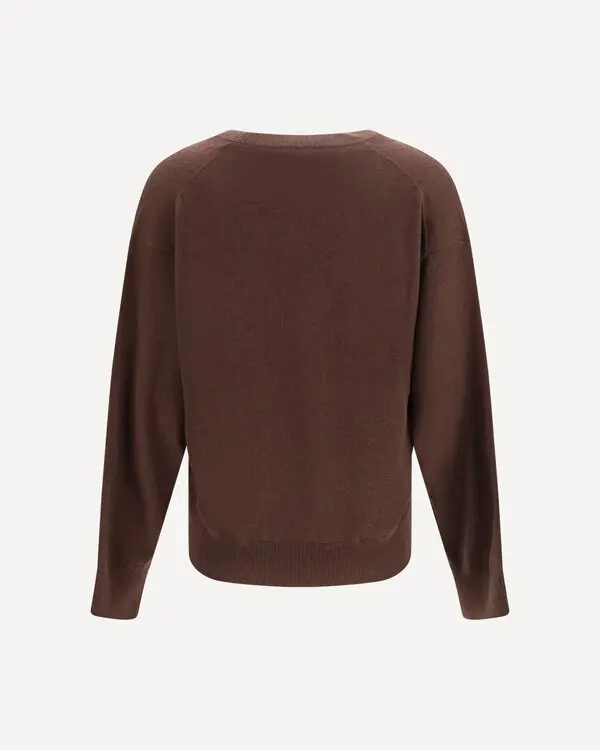 Brunello Cucinelli V-neck Cashere Sweater Feale