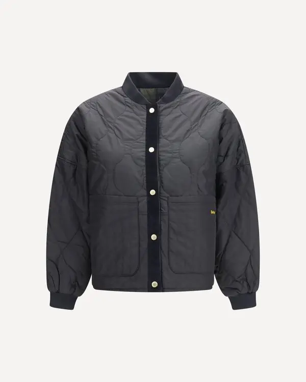 Barbour Reversible Quilted Ravenshill Jacket - Black