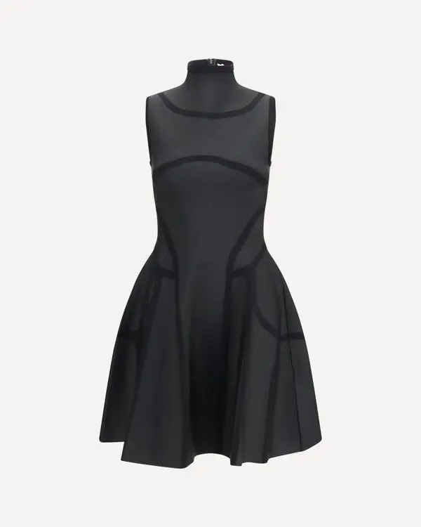 Alexander McQueen Anatomy-line Mini Dress