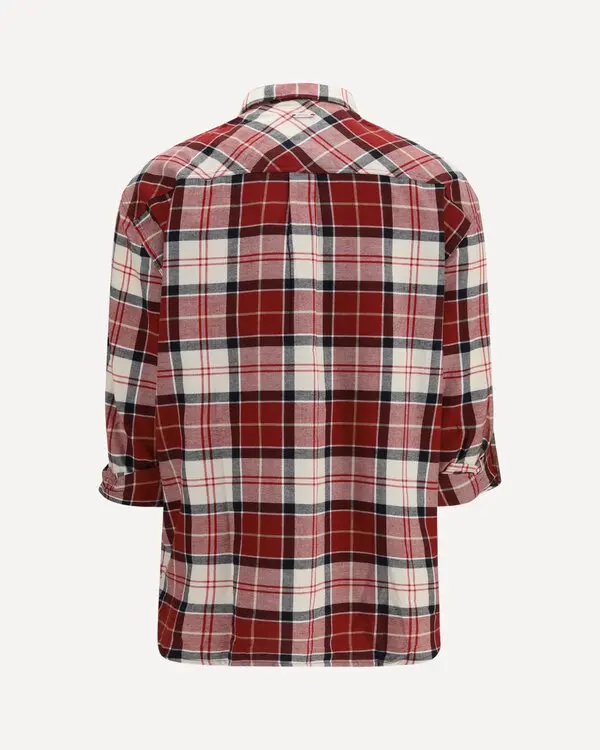 Barbour Elishaw Check Shirt - Red