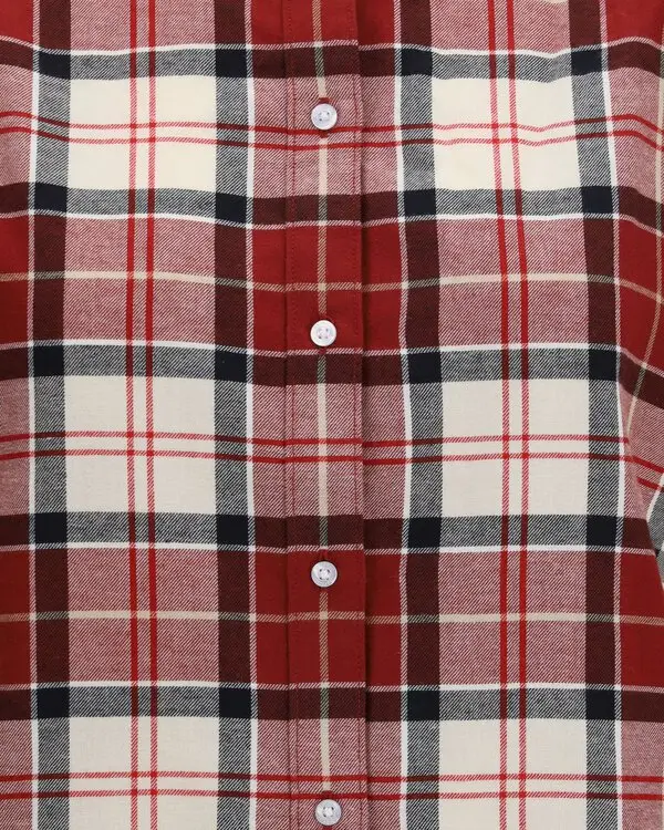 Barbour Elishaw Check Shirt - Red