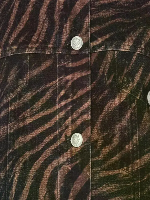 Rag & Bone Zebra-print Denim Jacket