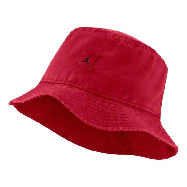 JORDAN Jumpman Washed Bucket Hat 'red Black - Red/black
