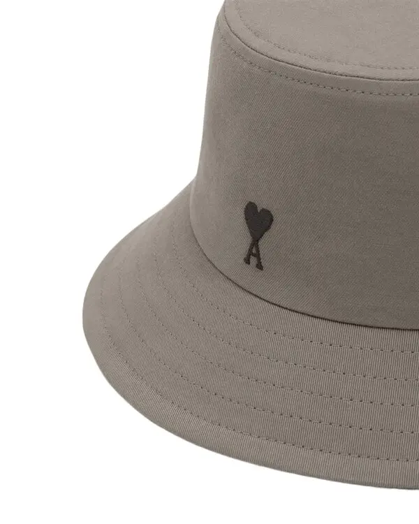 AMI Paris Ss26 Cotton De Coeur Bucket Hat