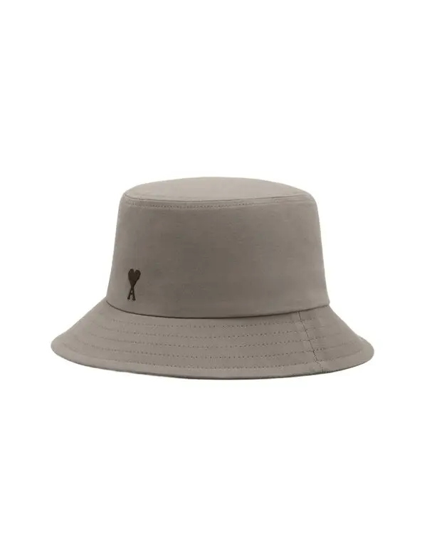 AMI Paris Ss26 Cotton De Coeur Bucket Hat
