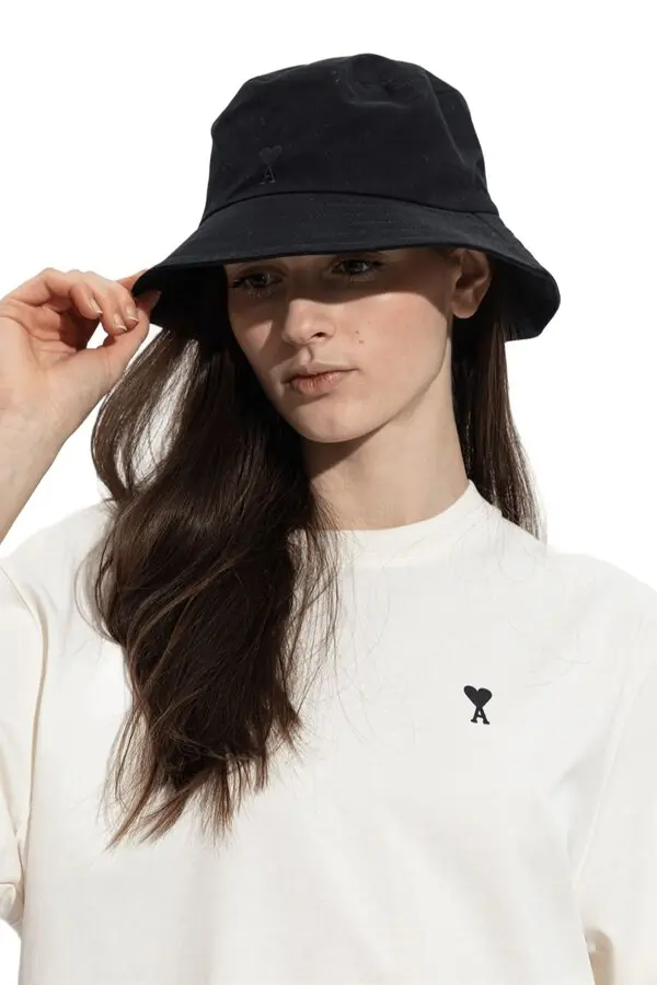 AMI Paris Ss26 De Coeur Bucket Hat