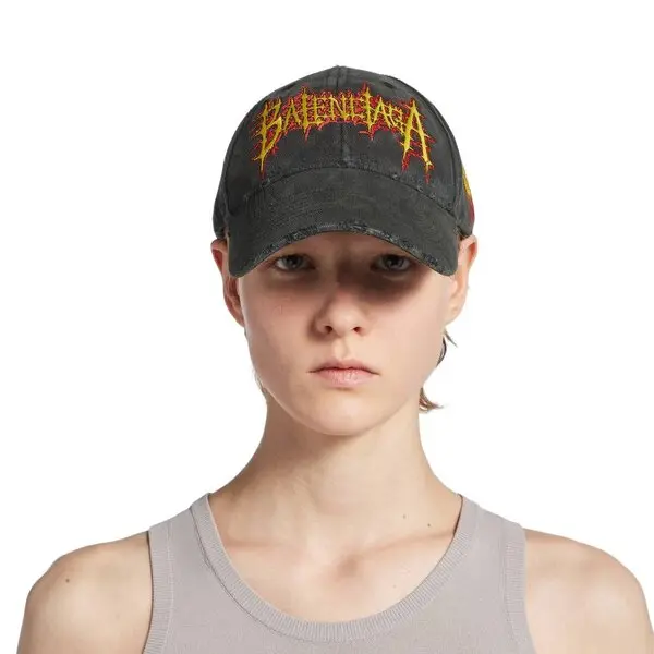Balenciaga Sacré Cœur Cap - Black