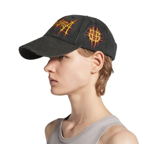 Balenciaga Sacré Cœur Cap - Black