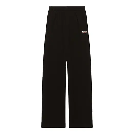 Balenciaga Political Campaign Jogging Pants - Black