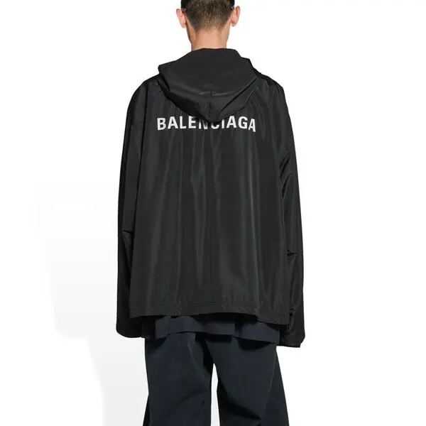 Balenciaga Hooded Windbreaker Jacket