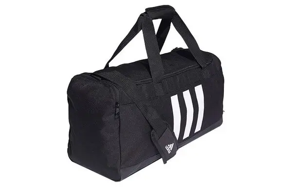 Adidas Essentials 3-stripes Duffel Bag Medium 'black White