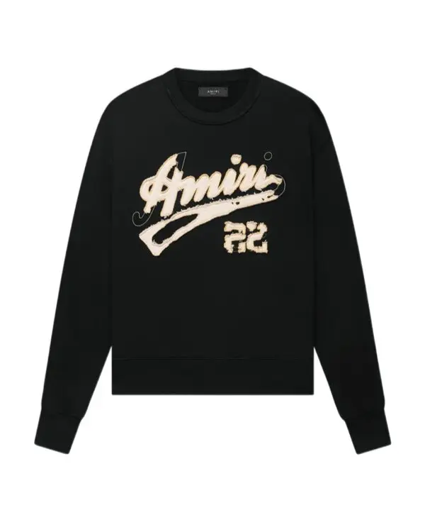 Amiri Logo Round Neck Sweater